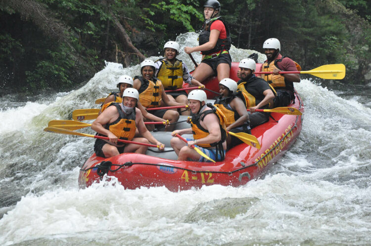 Kennebec River High Water Rafting - Northeast Rafting & Tubing